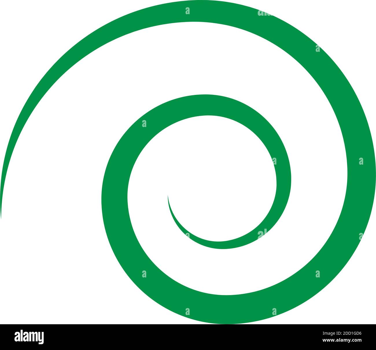 Abstract spiral, twist. Radial swirl, twirl curvy lines element ...