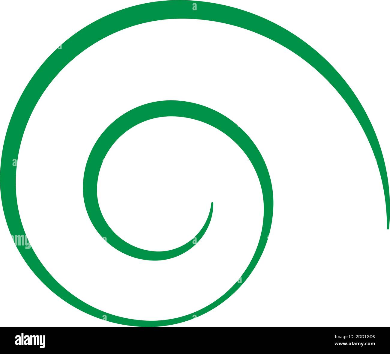 Abstract spiral, twist. Radial swirl, twirl curvy lines element ...