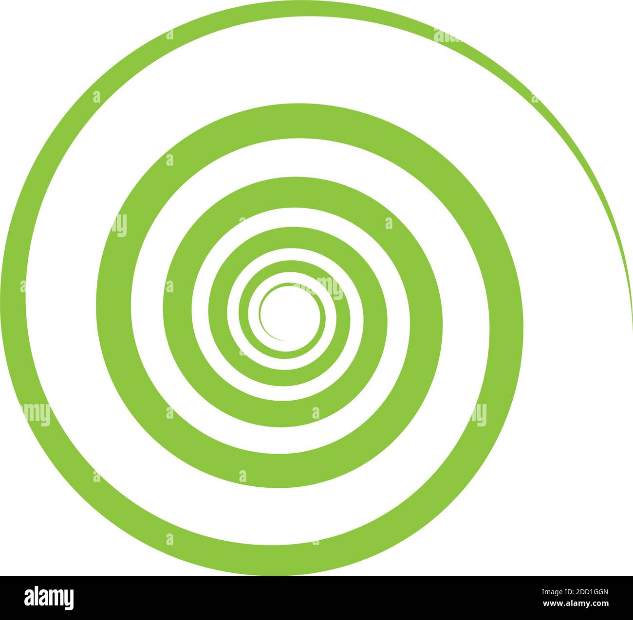 Abstract spiral, twist. Radial swirl, twirl curvy lines element ...