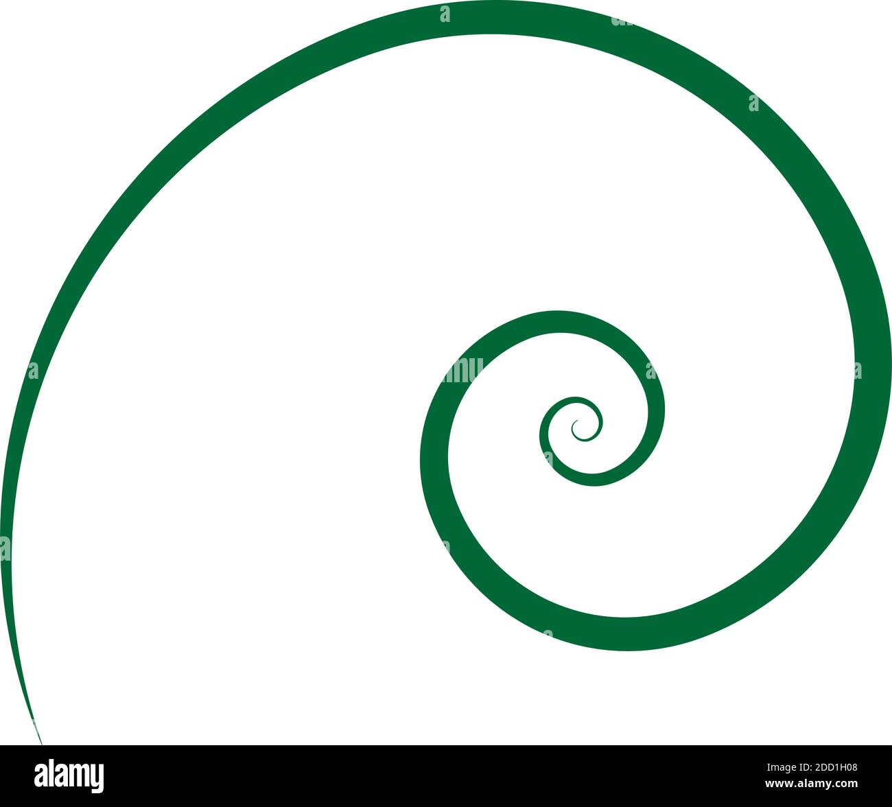 Abstract spiral, twist. Radial swirl, twirl curvy lines element ...