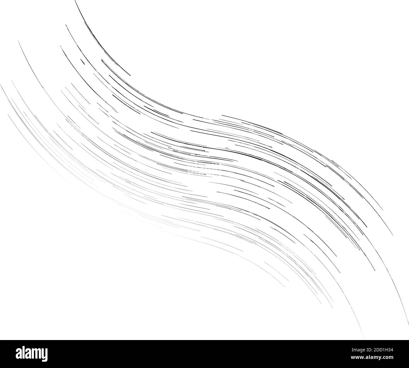 Cycle design element with contort, spin effect. Abstract swerve circlet ...