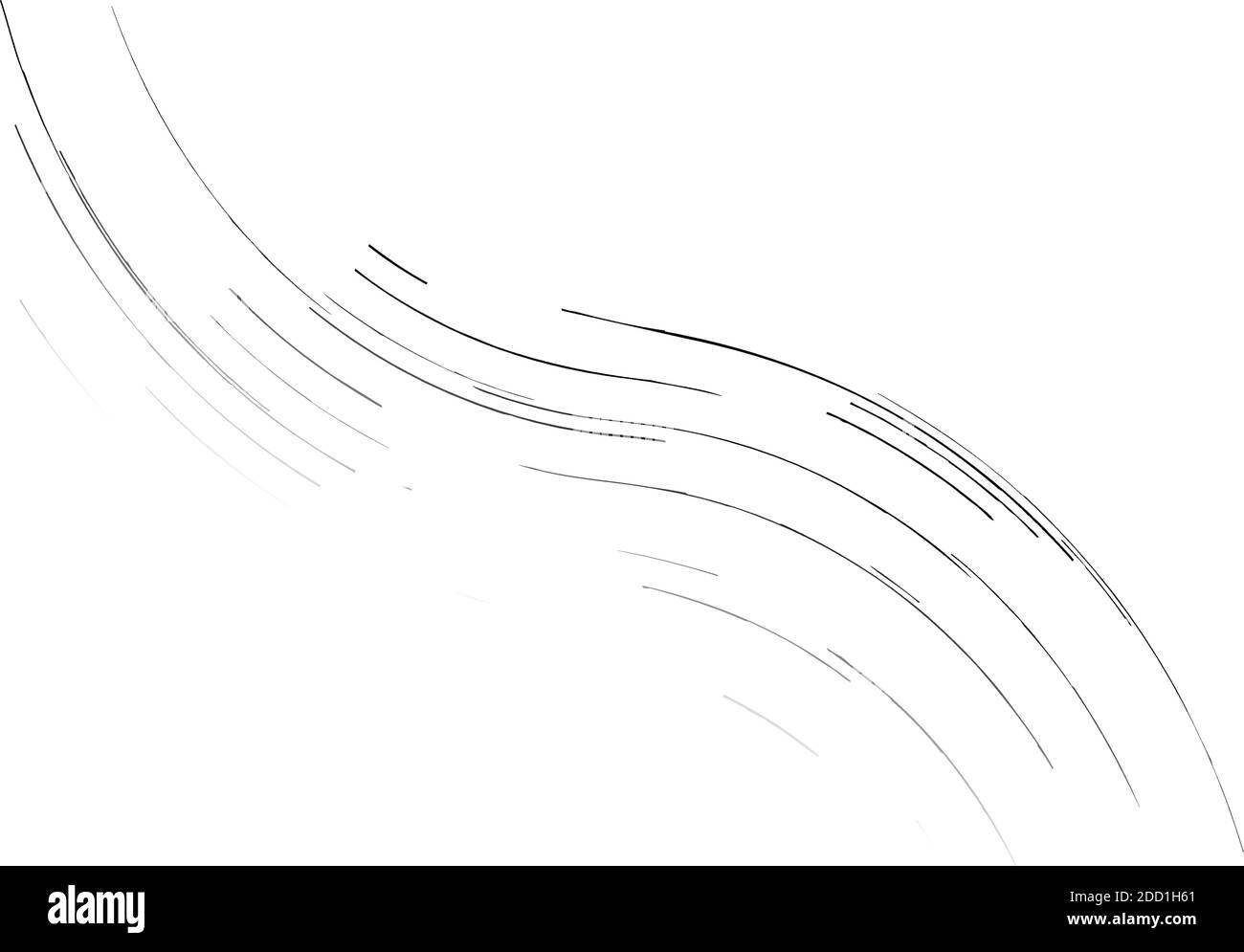 Cycle design element with contort, spin effect. Abstract swerve circlet ...