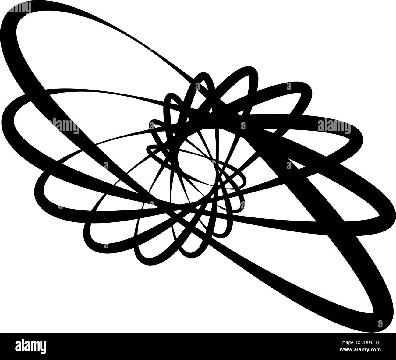 Spiral, swirl, twirl element set. Abstract vector – Stock vector ...