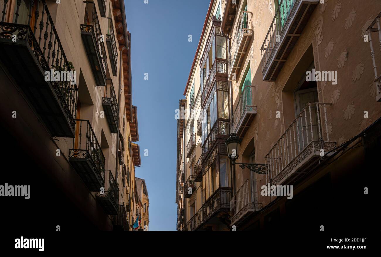 Ancient buildings in the city of Segovia, Spain Stock Photo - Alamy