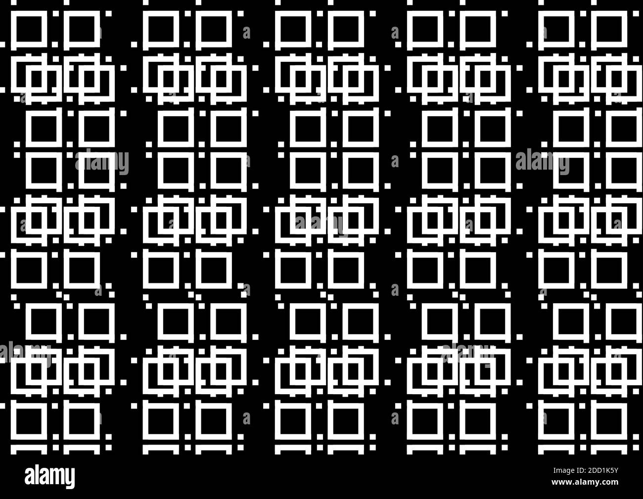 Abstract black and white wallpaper pattern made from alphabet lettering ...