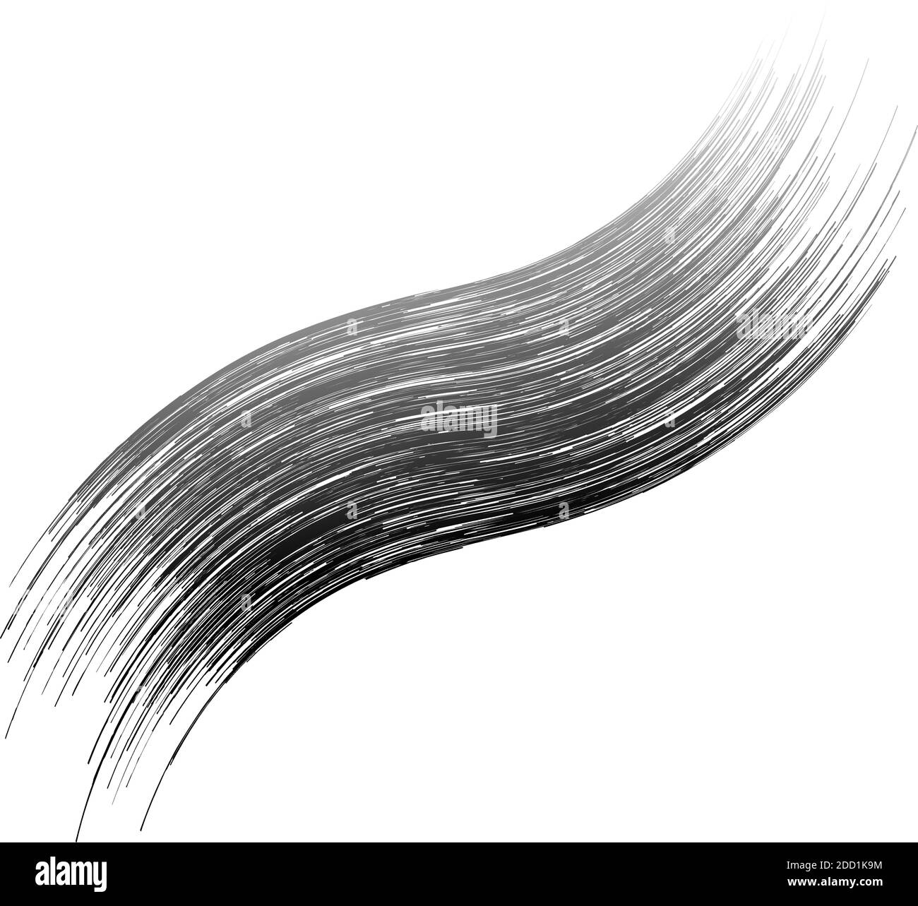 Cycle design element with contort, spin effect. Abstract swerve circlet ...