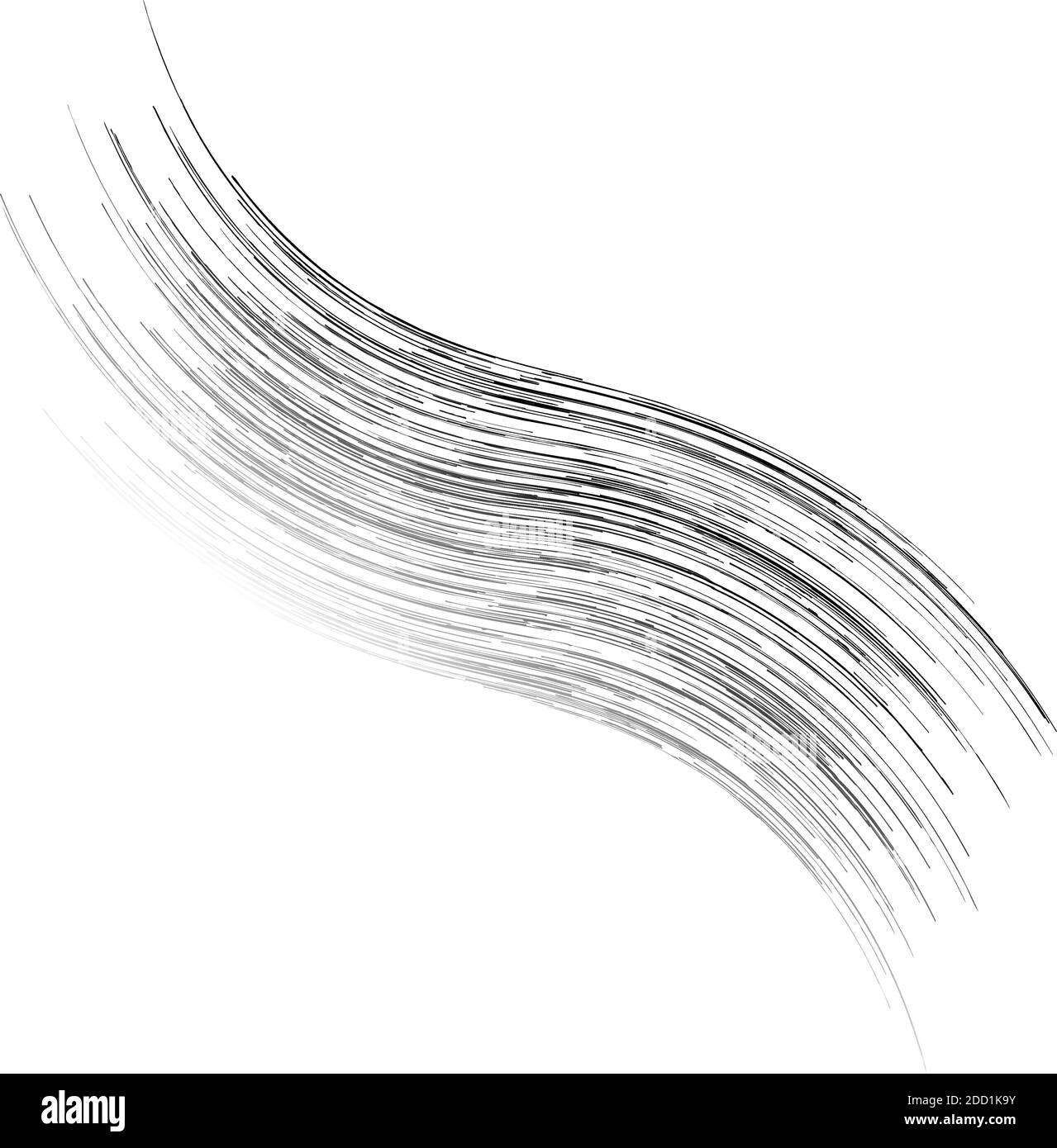 Cycle design element with contort, spin effect. Abstract swerve circlet ...