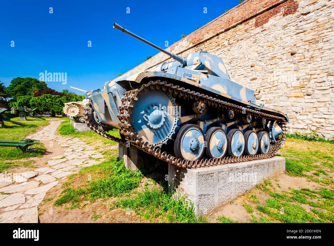 World War II military museum at the Belgrade Fortress or Kalemegdan ...