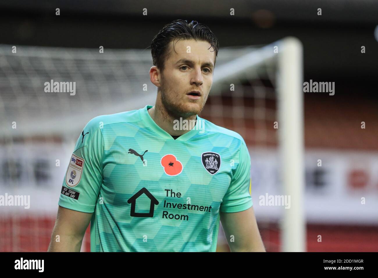 Jack Walton #1 of Barnsley during the game Stock Photo - Alamy