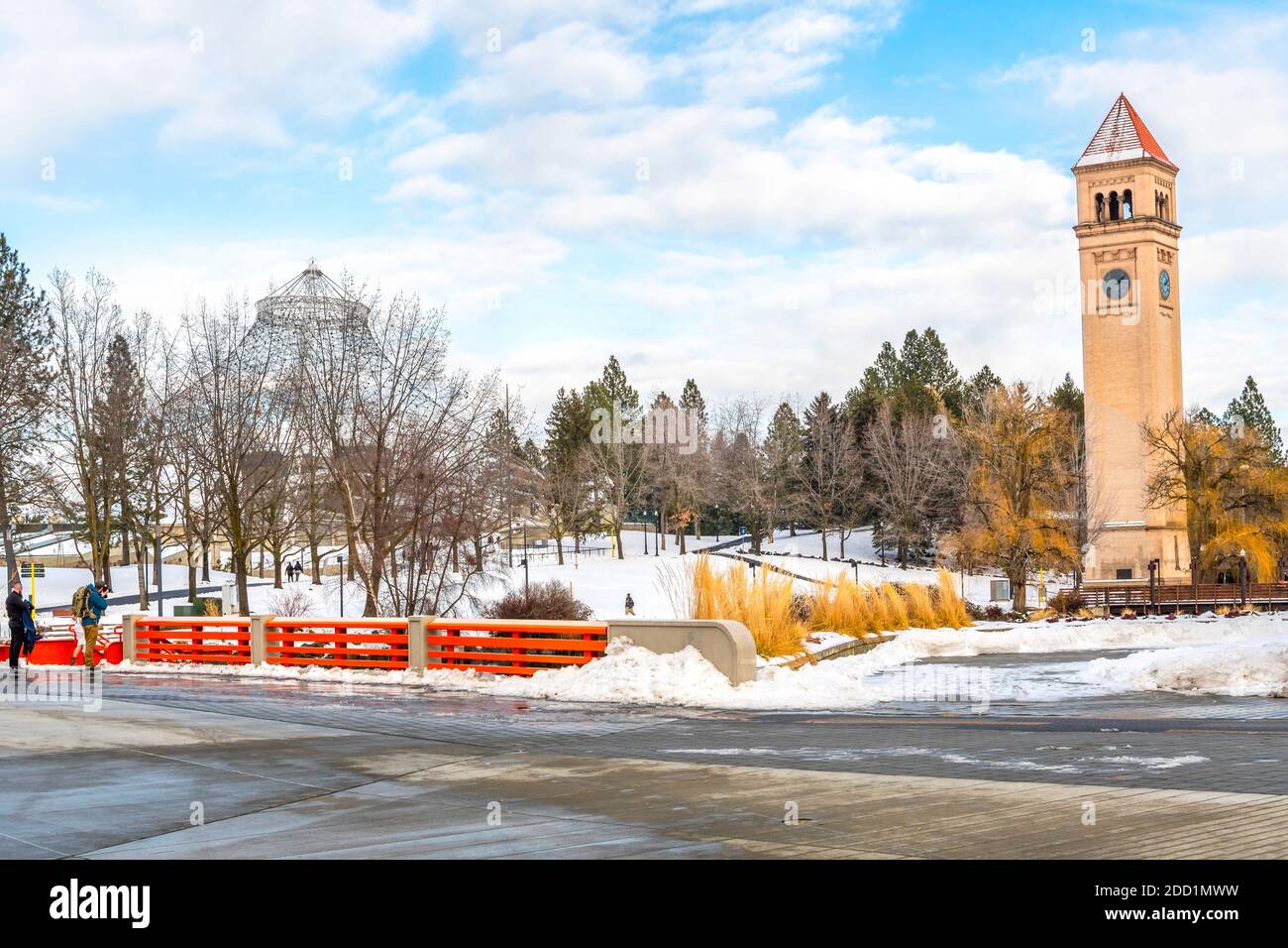 Spokane washington city skyline view hi-res stock photography and ...