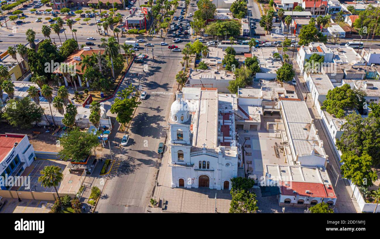 Aerial view of Los Mochis, Sinaloa. City Los Mochis, Mexico (Photo by ...
