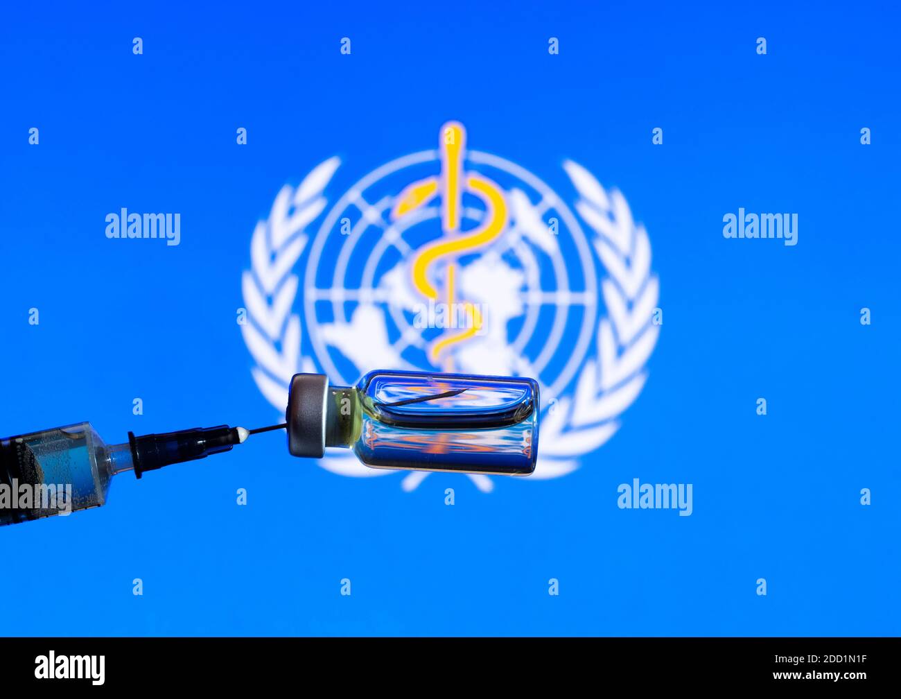 World health organisation logo hi-res stock photography and images - Alamy