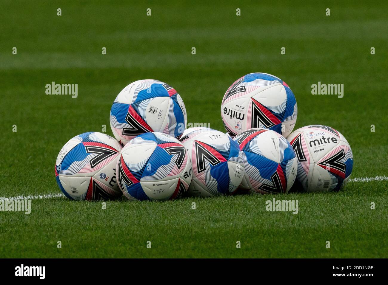Match Balls read for prior to the game Stock Photo - Alamy