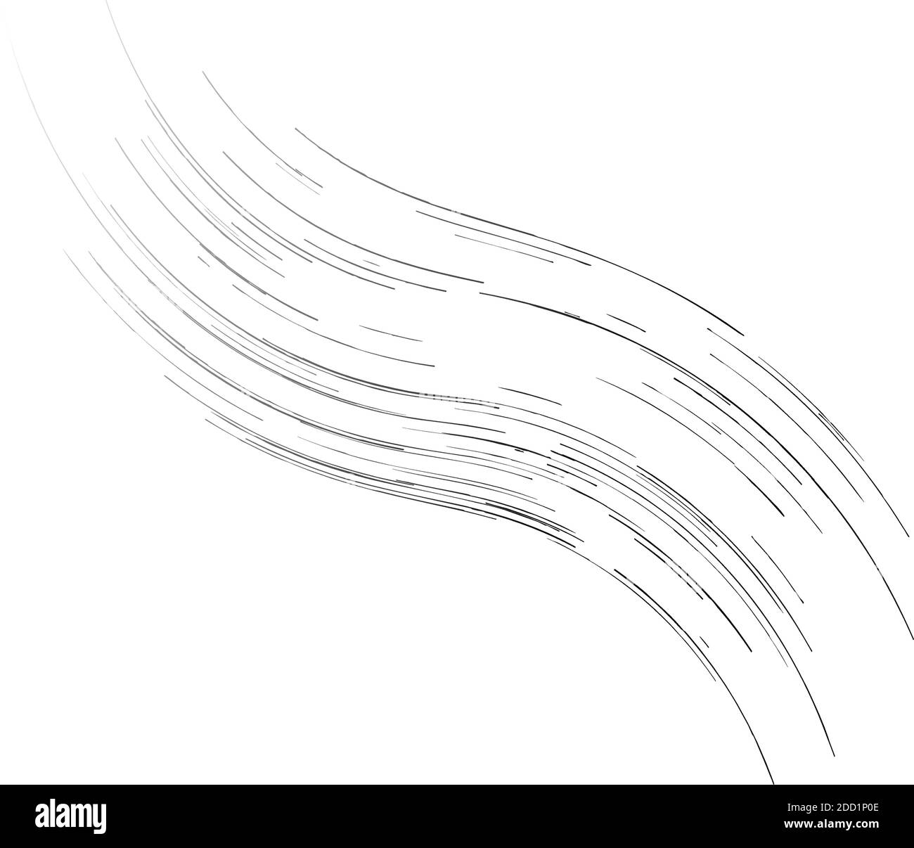 Cycle design element with contort, spin effect. Abstract swerve circlet ...