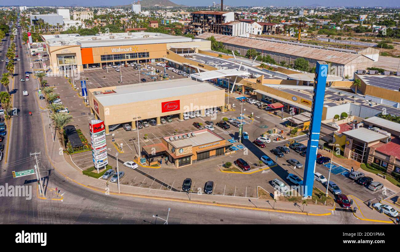 Aerial view of Los Mochis, Sinaloa. City Los Mochis, Mexico (Photo by ...