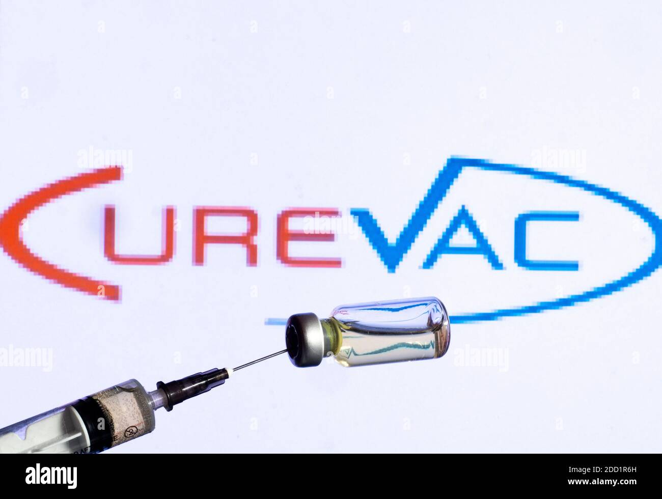 Curevac logo hi-res stock photography and images - Alamy