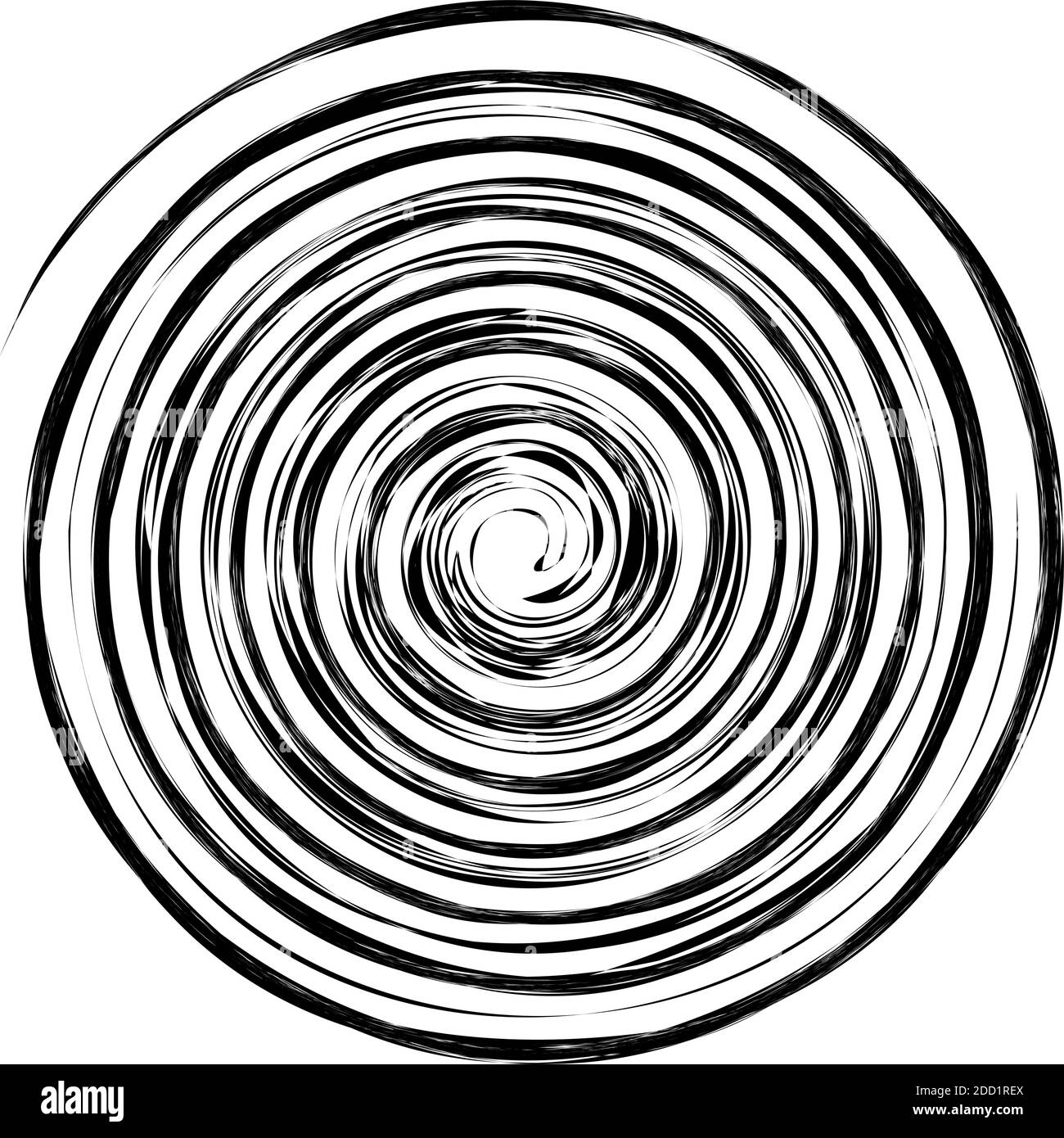Grungy textured spirals, swirls, twirls. Helix, volute, snail shape ...