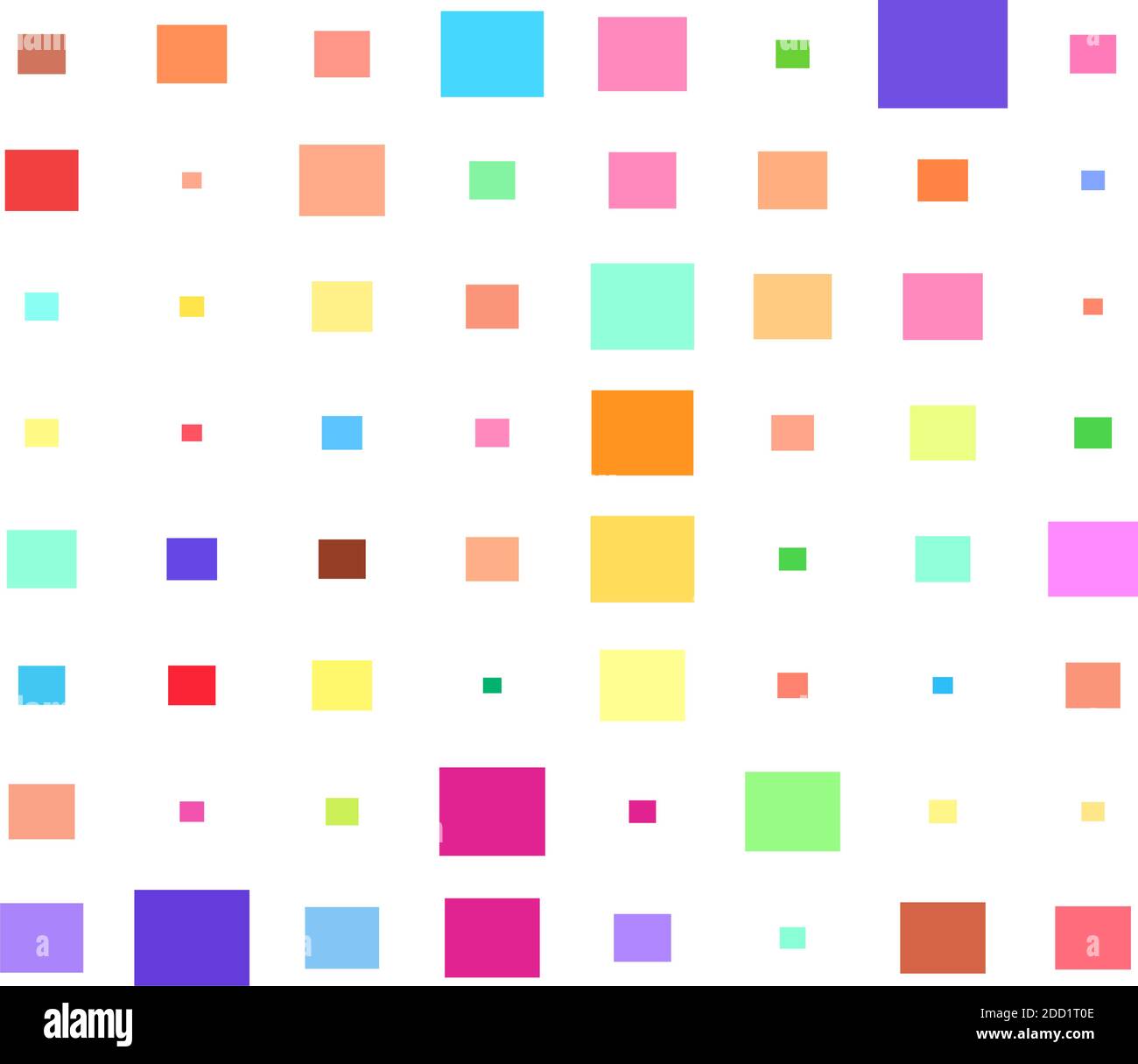 Tessellation, mosaic colorful, light colored squares, rectangles ...
