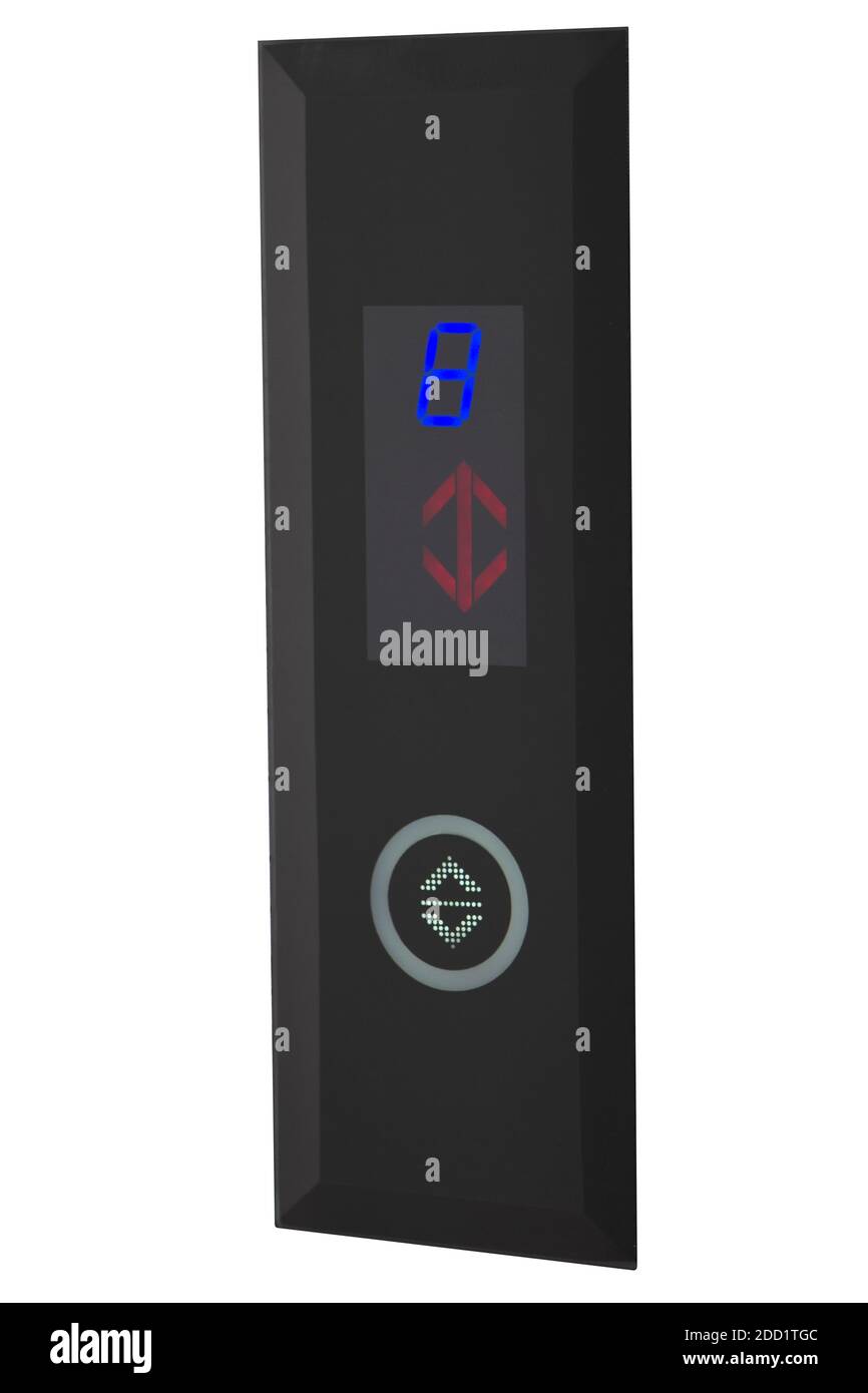 Elevator buttons panel stainless steel hi-res stock photography and ...