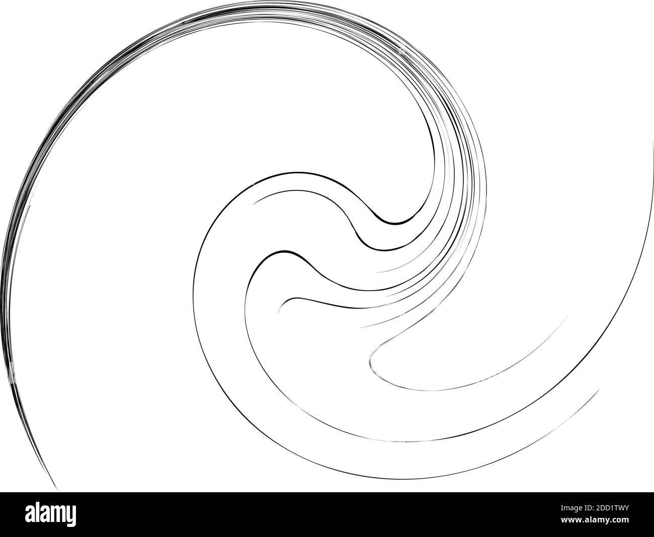 Spirals, swirls, twirls. Helix, volute, snail shape – Stock ...