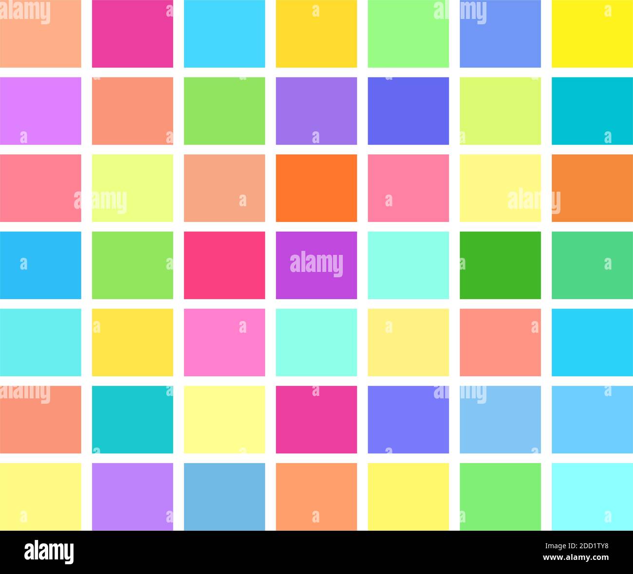 Tessellation, mosaic colorful, light colored squares, rectangles ...