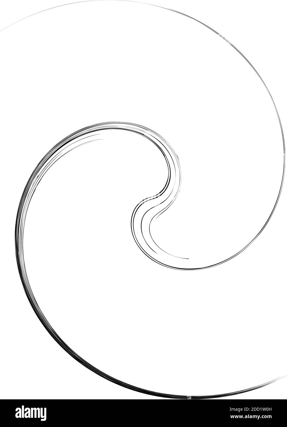 Spirals, swirls, twirls. Helix, volute, snail shape – Stock ...