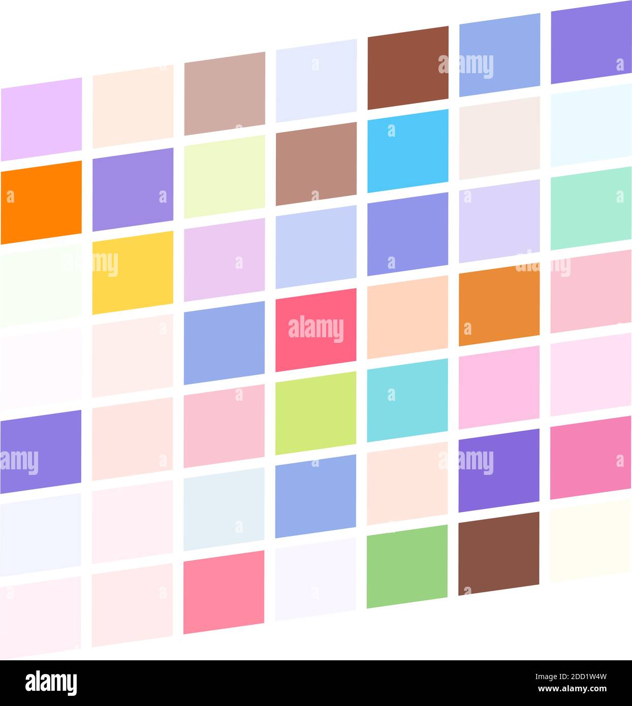 Tessellation, mosaic colorful, light colored squares, rectangles ...