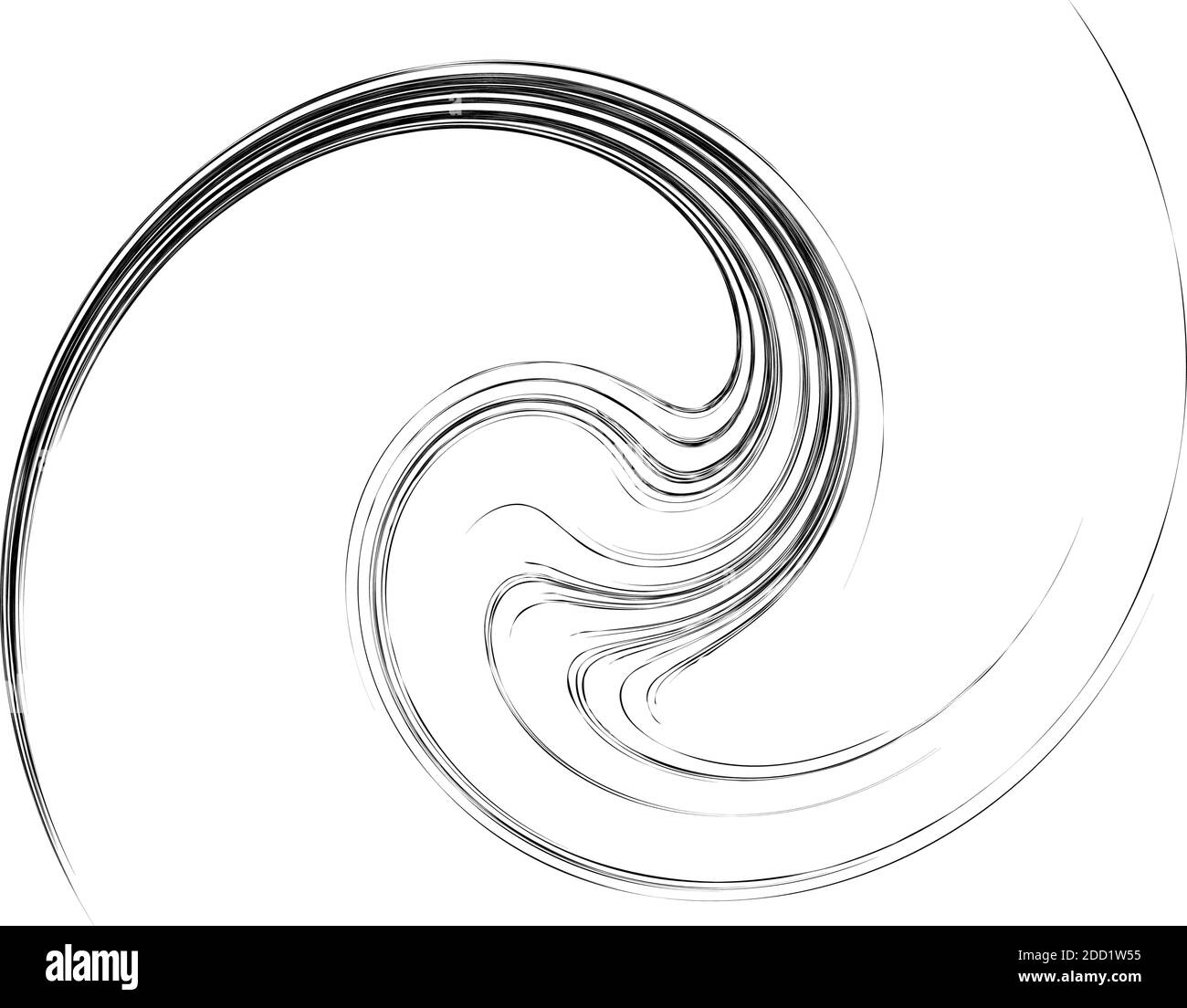 Spirals, swirls, twirls. Helix, volute, snail shape – Stock ...