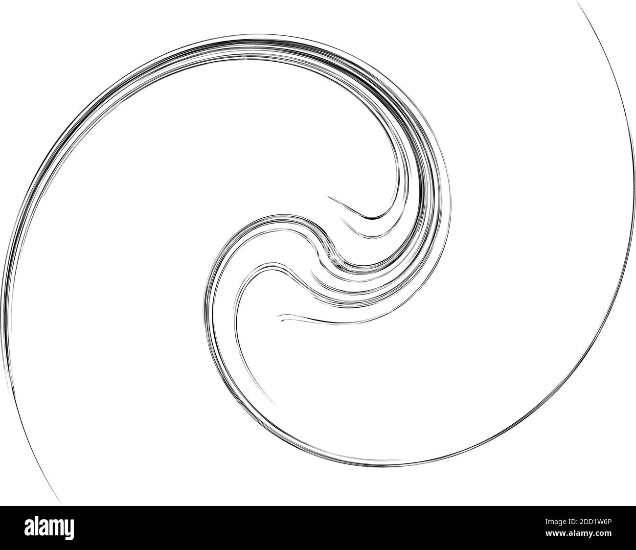 Spirals, swirls, twirls. Helix, volute, snail shape – Stock ...
