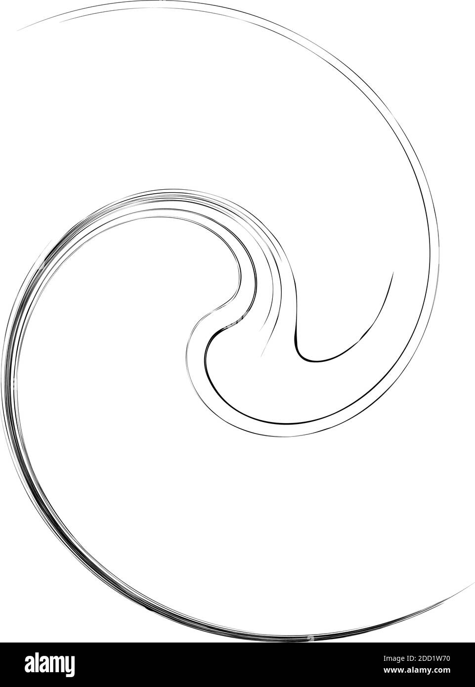 Spirals, swirls, twirls. Helix, volute, snail shape – Stock ...