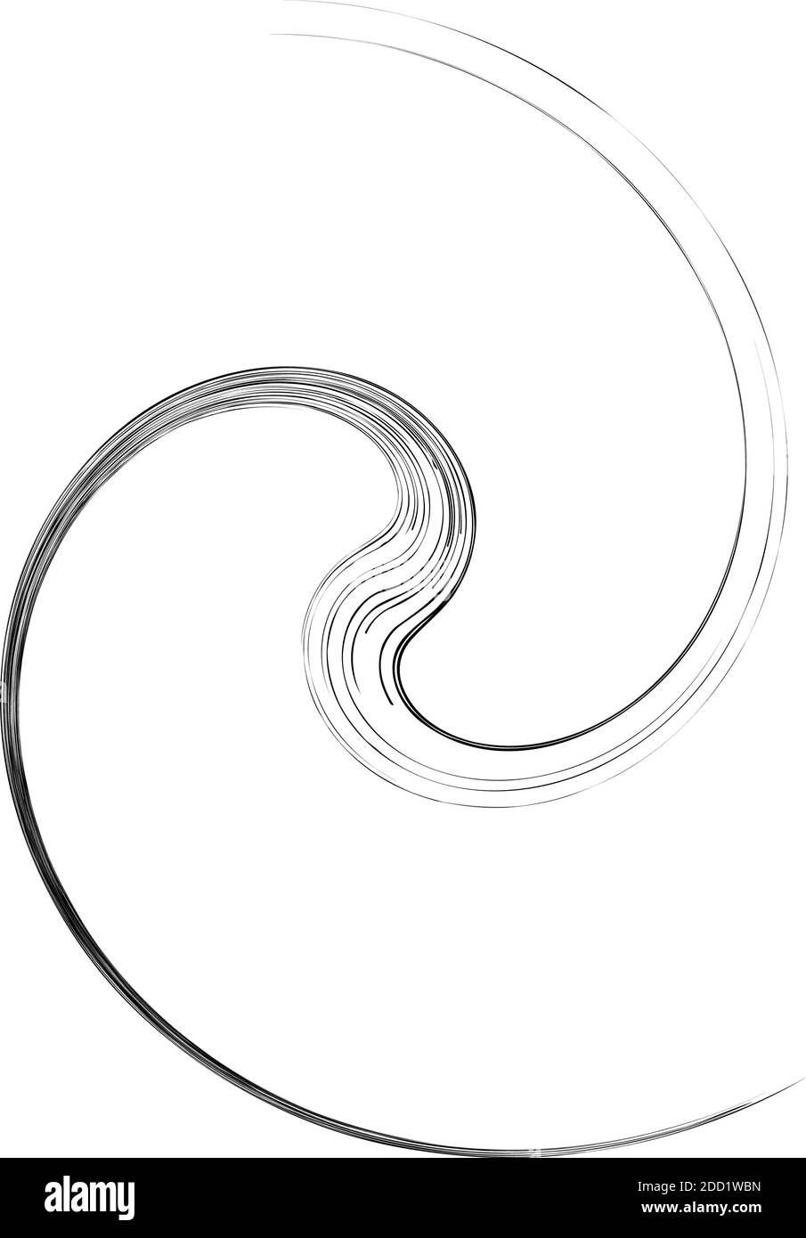 Spirals, swirls, twirls. Helix, volute, snail shape – Stock ...