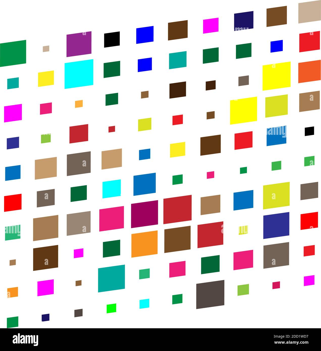 Tessellation, mosaic colorful, light colored squares, rectangles ...