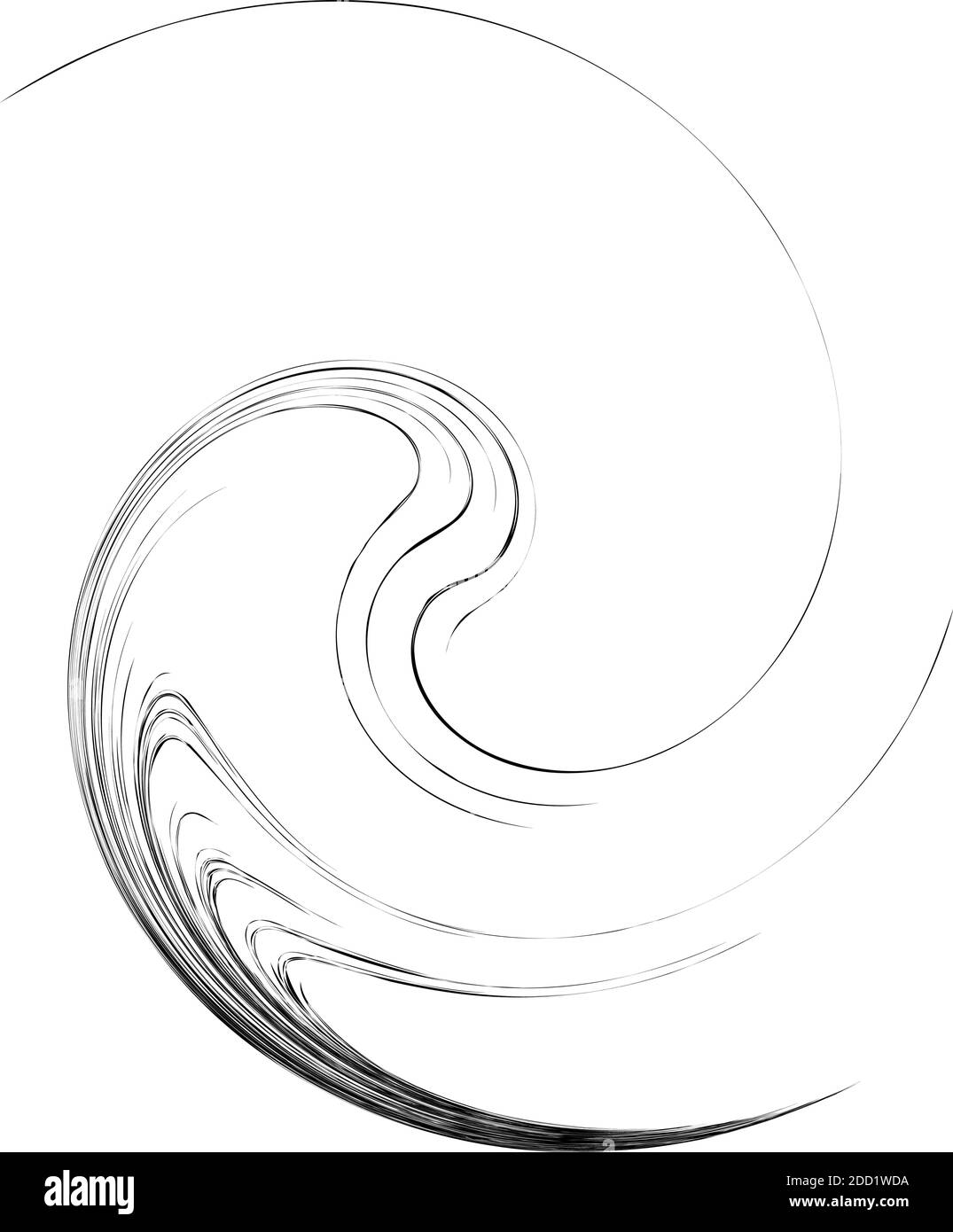 Spirals, swirls, twirls. Helix, volute, snail shape – Stock ...