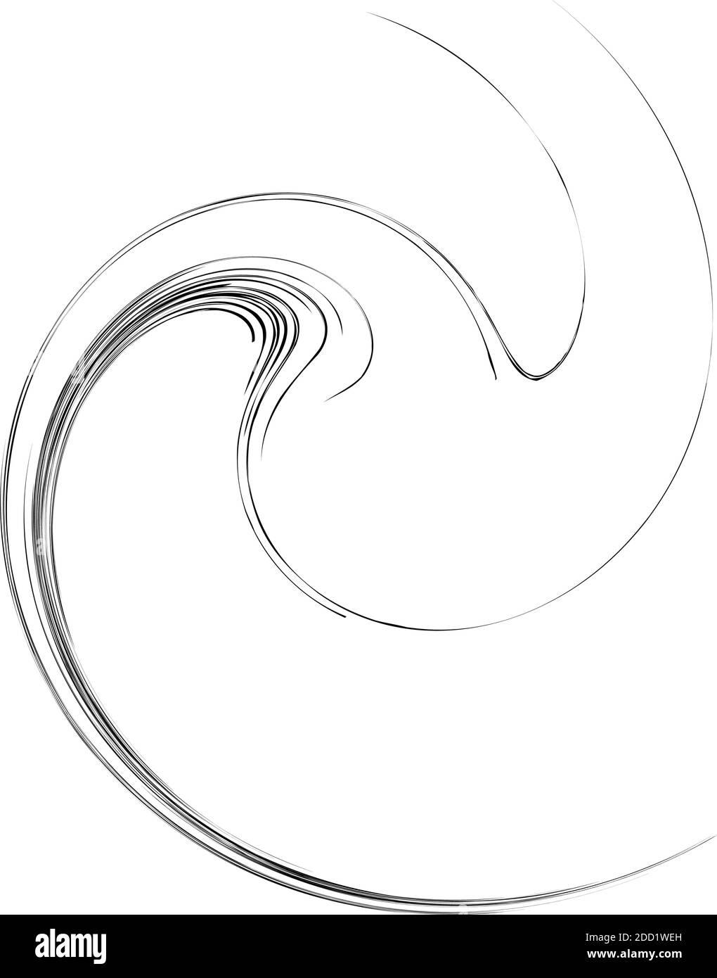Spirals, swirls, twirls. Helix, volute, snail shape – Stock ...