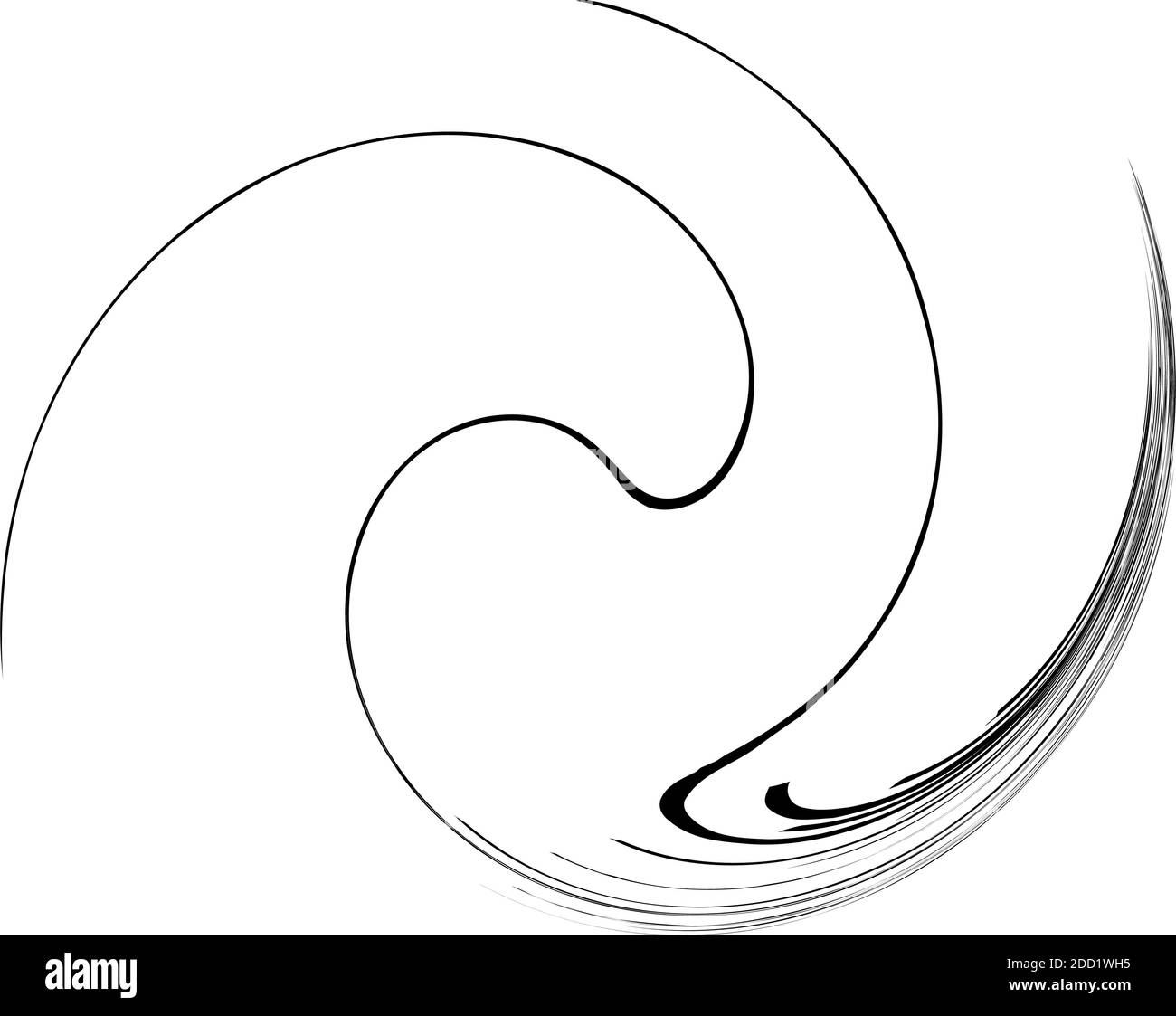 Spirals, swirls, twirls. Helix, volute, snail shape – Stock ...