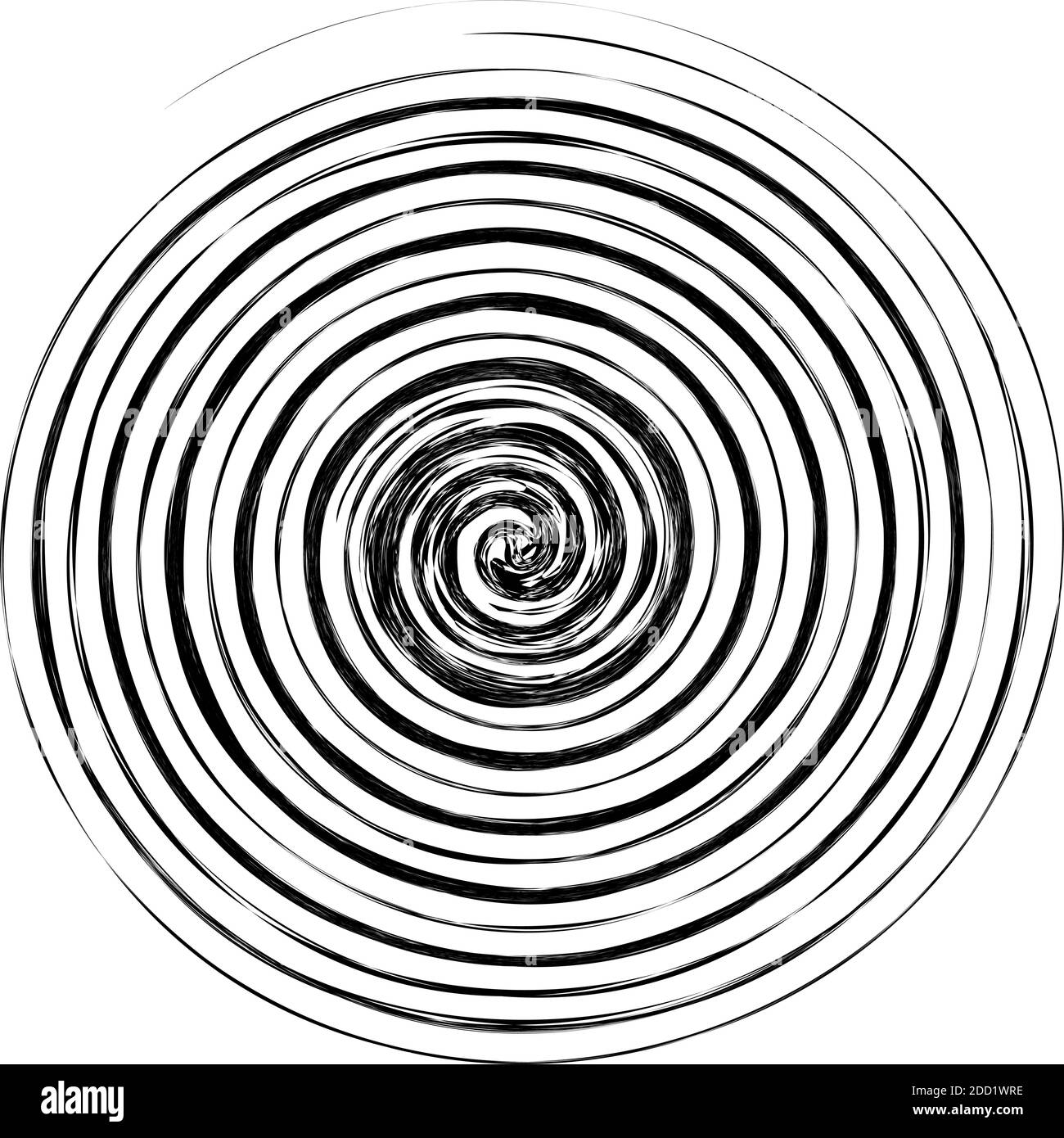 Grungy textured spirals, swirls, twirls. Helix, volute, snail shape ...