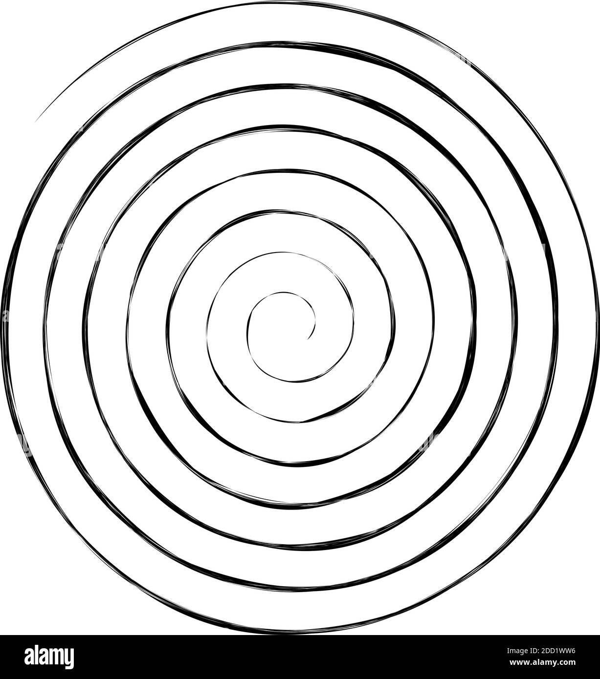 Grungy textured spirals, swirls, twirls. Helix, volute, snail shape ...