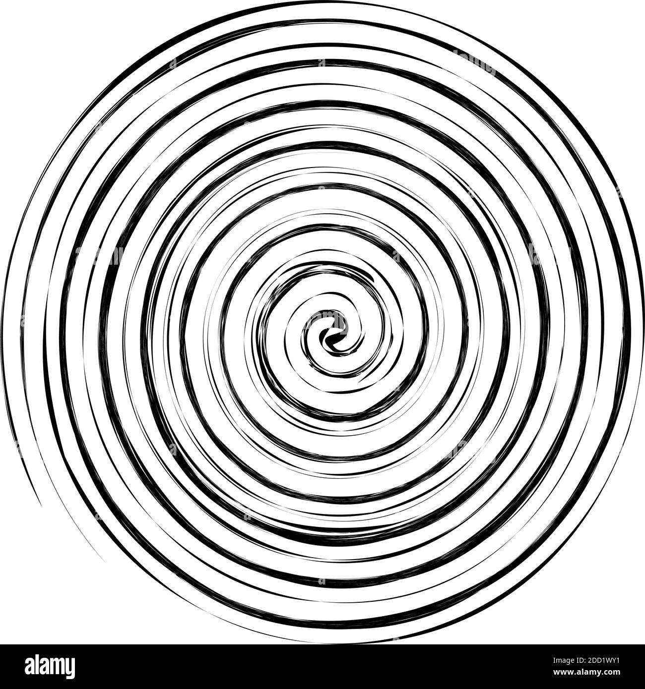 Grungy textured spirals, swirls, twirls. Helix, volute, snail shape ...