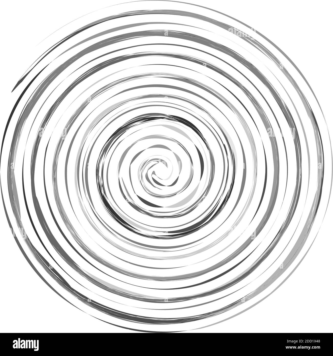 Grungy textured spirals, swirls, twirls. Helix, volute, snail shape ...