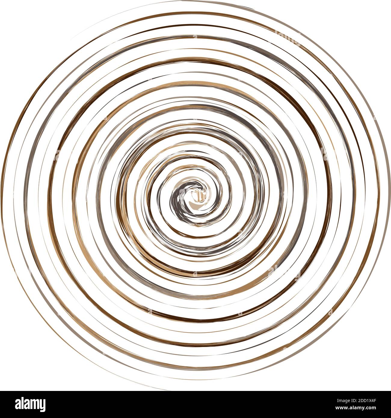 Grungy textured spirals, swirls, twirls. Helix, volute, snail shape ...