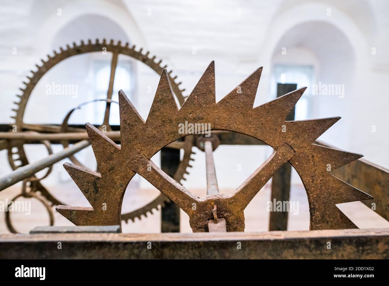 Details of originall mechanism of clock at Kirillo-Belozersky Monastery ...