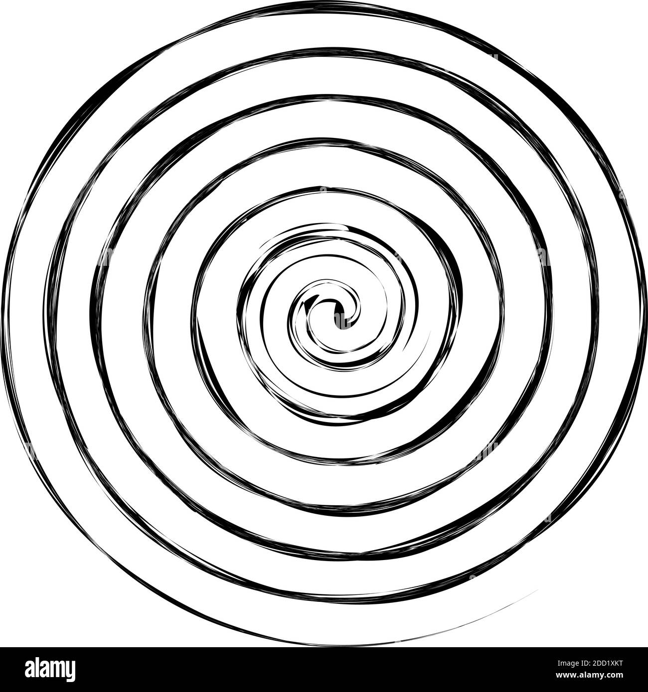 Grungy textured spirals, swirls, twirls. Helix, volute, snail shape ...