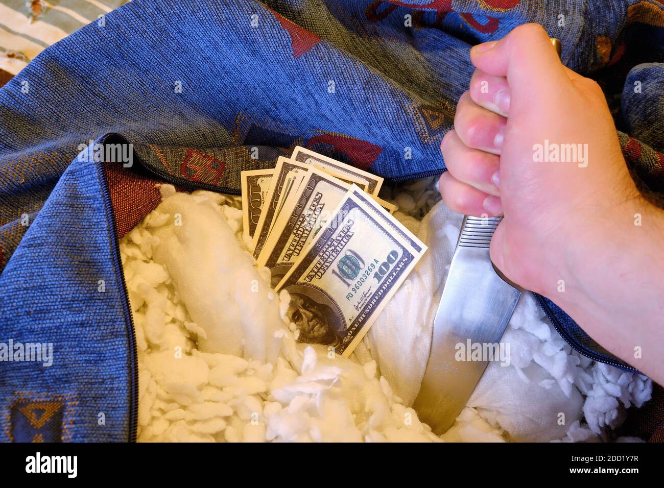 Man buried in money hi-res stock photography and images - Alamy
