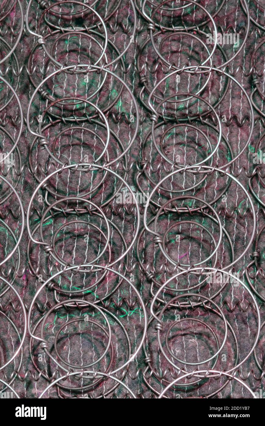 Old rusty mattress springs hi-res stock photography and images - Alamy