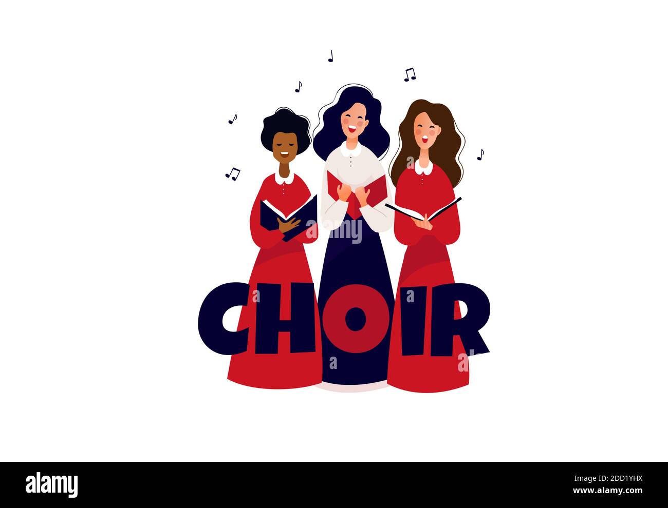 Church concert Stock Vector Images - Alamy