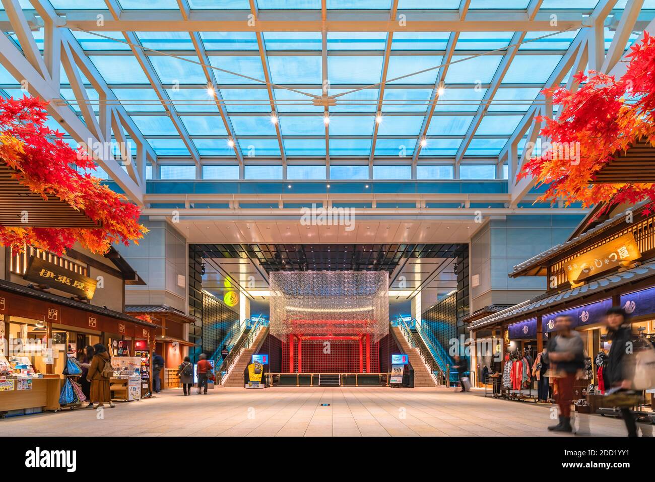 tokyo, japan - november 22 2019: Edo Market Place shop area named Edo ...