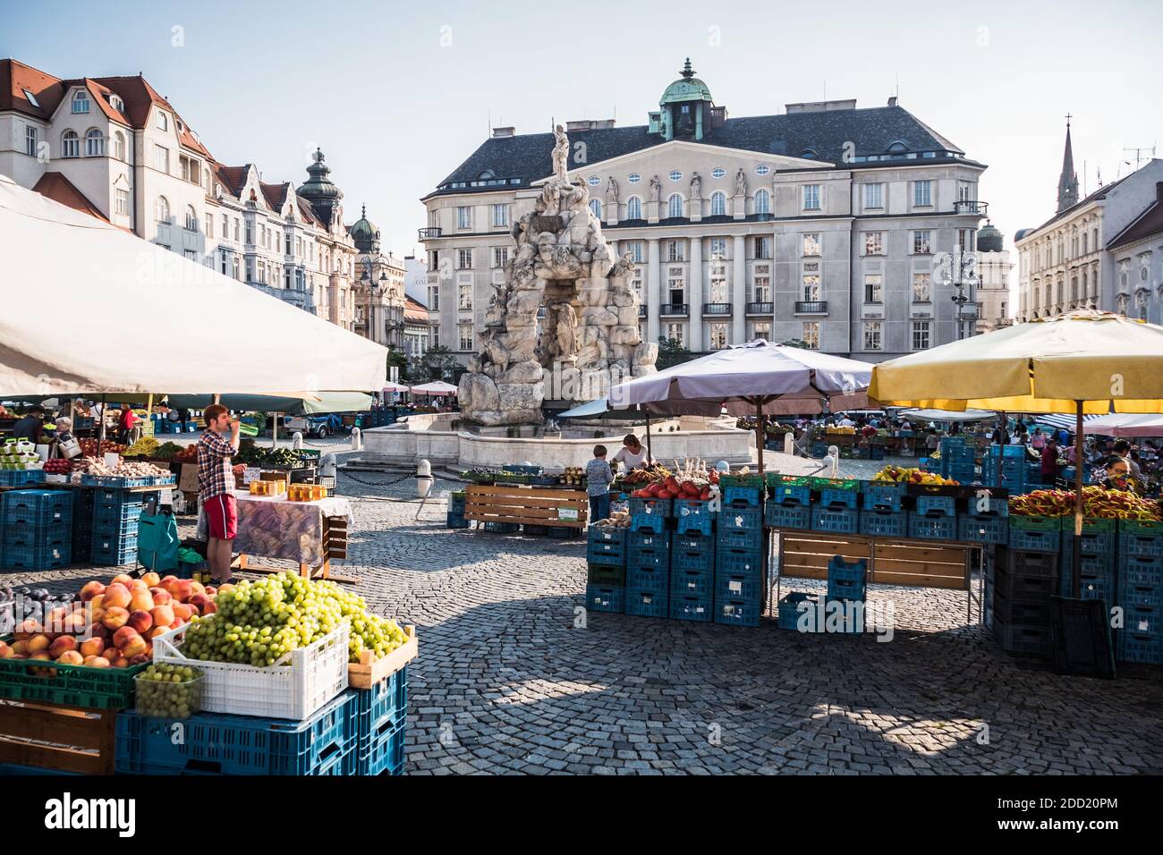Market square brno czech republic hi-res stock photography and images ...