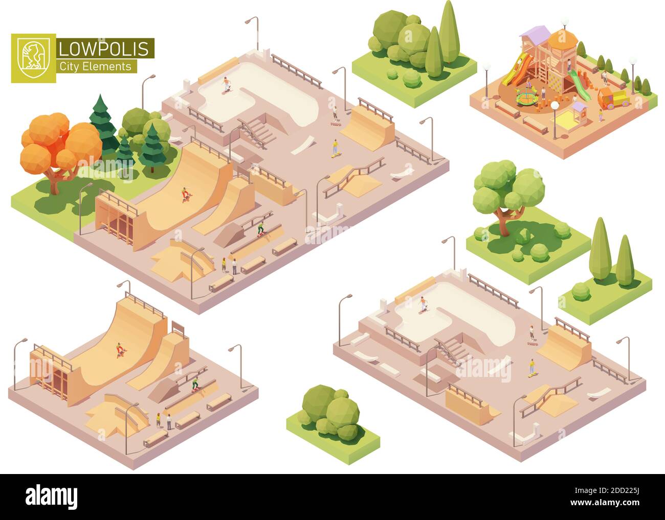 Slide playground Cut Out Stock Images & Pictures - Alamy