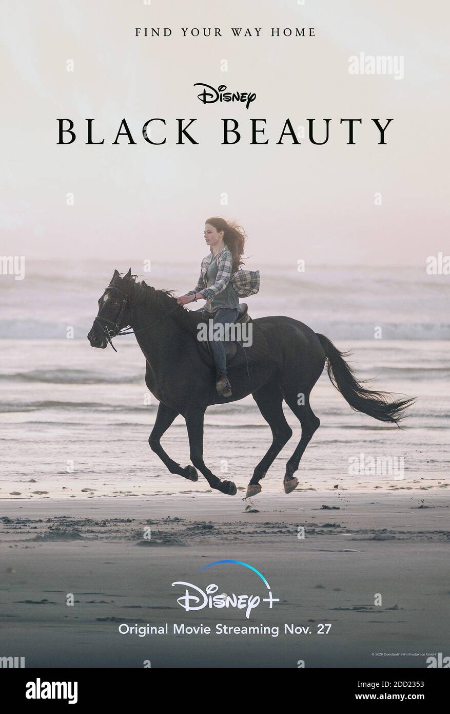 BLACK BEAUTY, US poster, Mackenzie Foy, 2020. © Disney+ / Courtesy ...