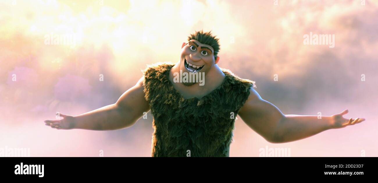 THE CROODS: A NEW AGE, (aka THE CROODS 2), Grug Crood (Nicolas Cage ...